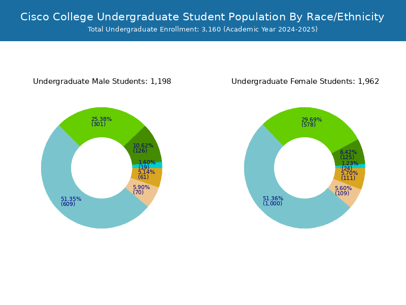 Cisco College - Student Population and Demographics