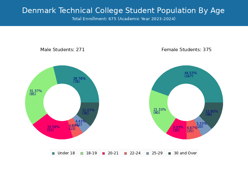Denmark Technical College - Student Population and Demographics