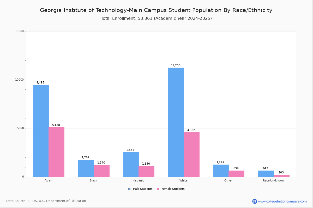 Georgia Tech - Student Population and Demographics
