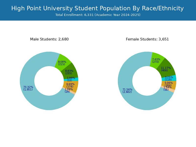 High Point University - Student Population and Demographics