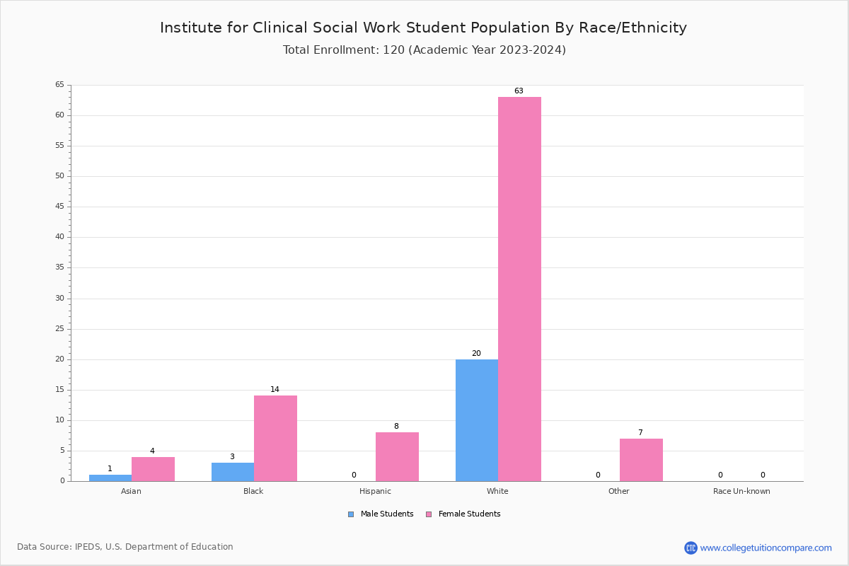 Institute for Clinical Social Work - Student Population and Demographics