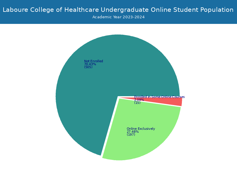 Laboure College of Healthcare - Student Population and Demographics