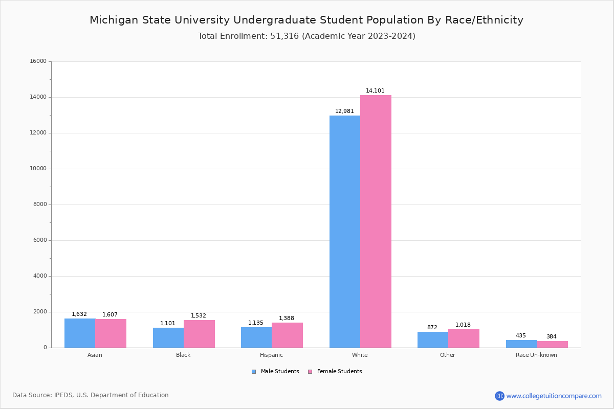Michigan State University - Student Population and Demographics