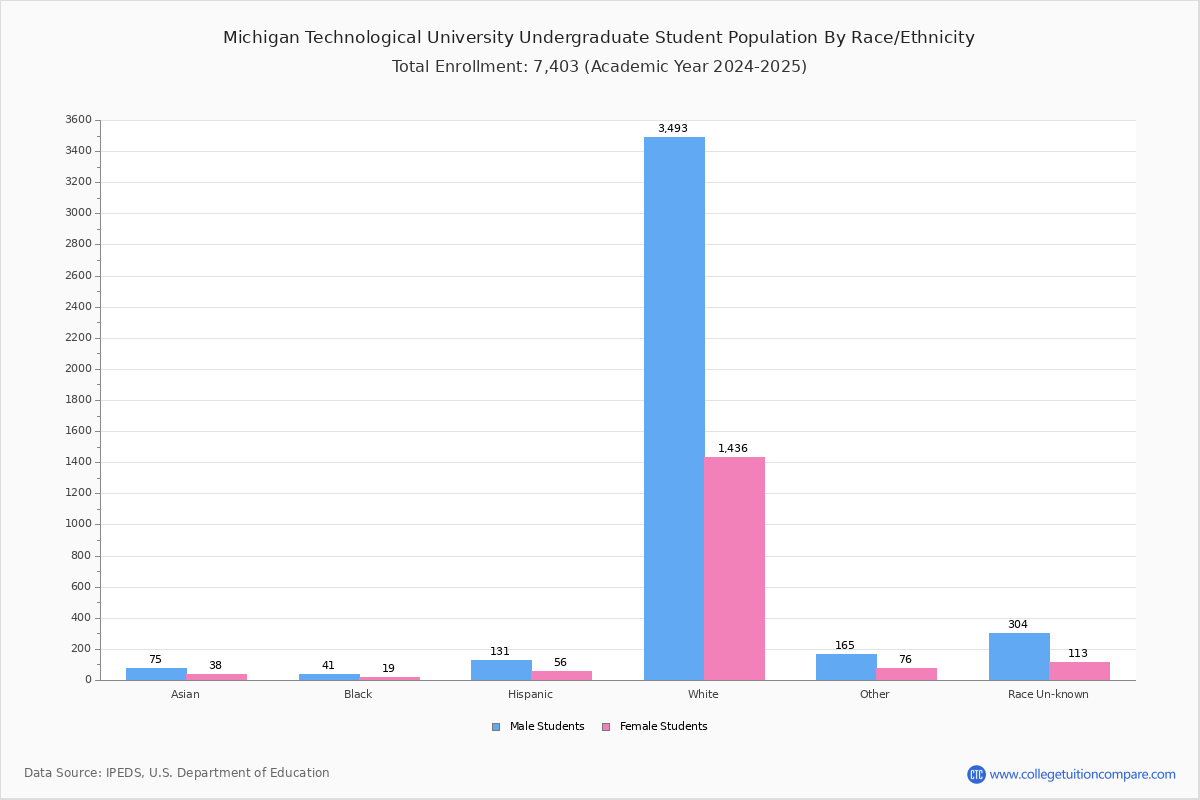 MTU - Student Population and Demographics