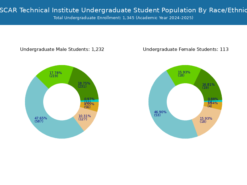 NASCAR Technical Institute - Student Population and Demographics