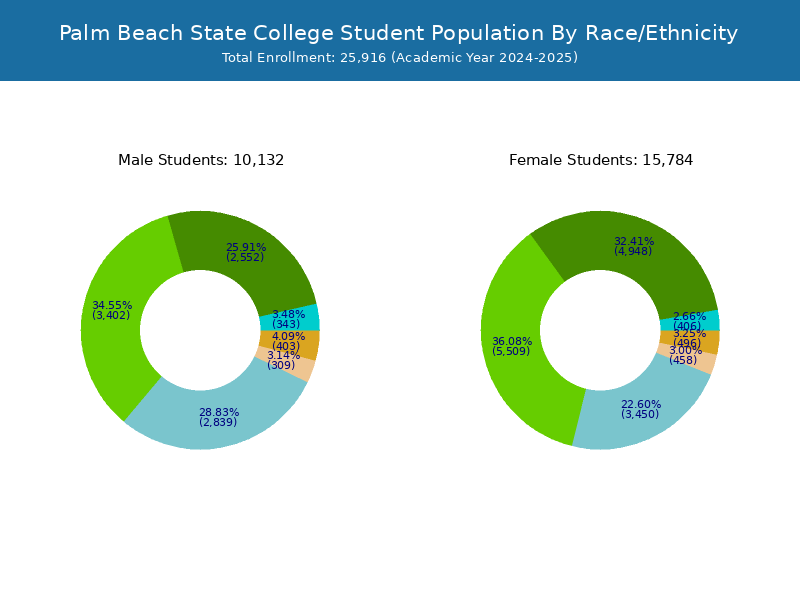 Palm Beach State College - Student Population and Demographics