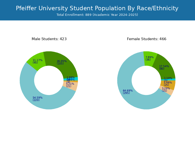 Pfeiffer University - Student Population and Demographics
