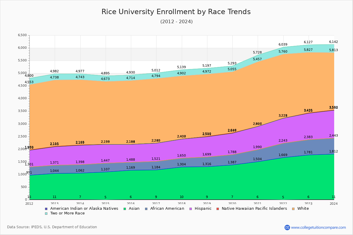 Rice Enrollment Trends