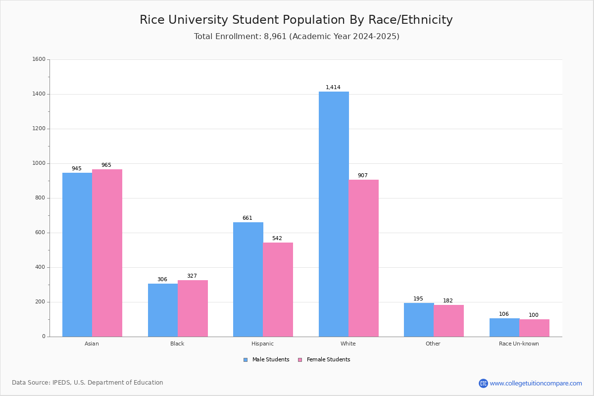Rice University - Student Population and Demographics