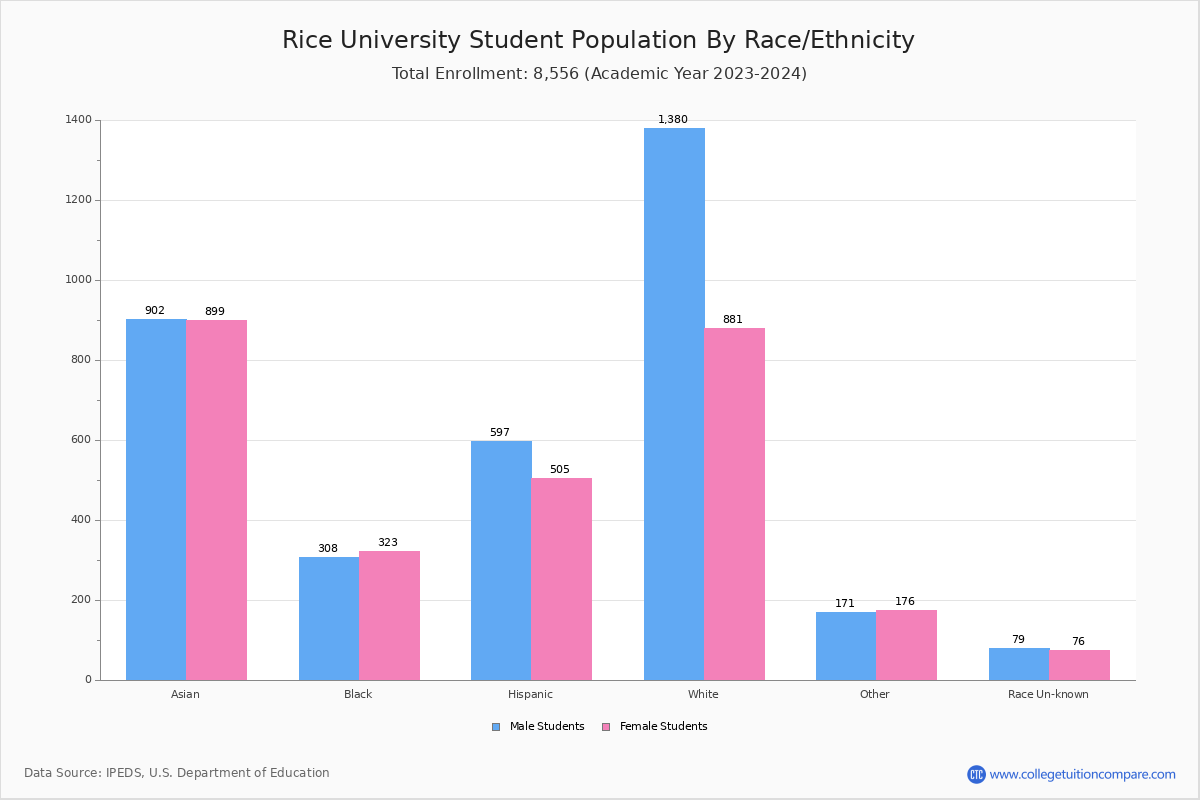 Rice University - Student Population and Demographics