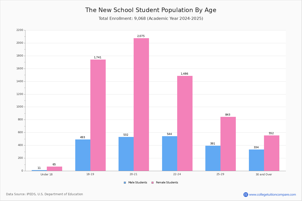 The New School - Student Population and Demographics