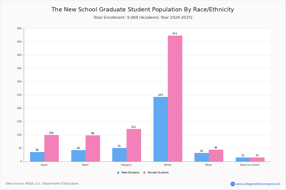 The New School - Student Population and Demographics