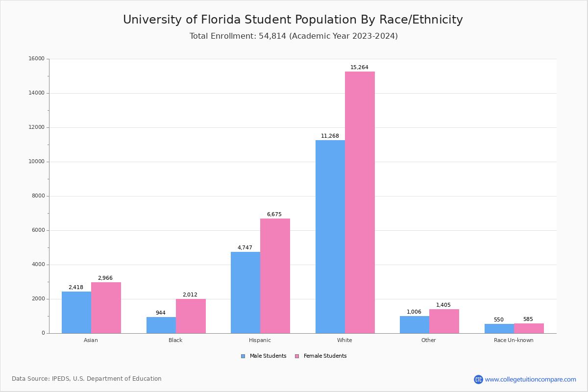 University of Florida - Student Population and Demographics