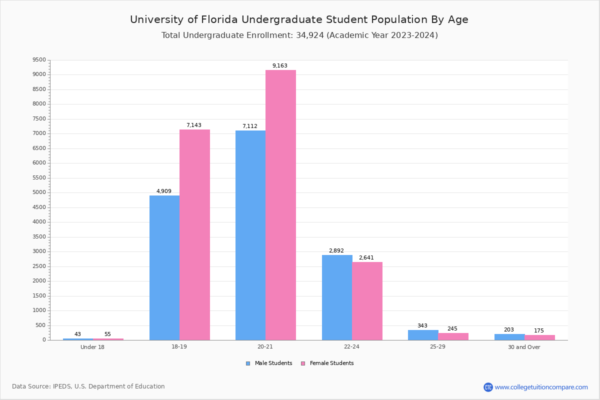 University of Florida - Student Population and Demographics