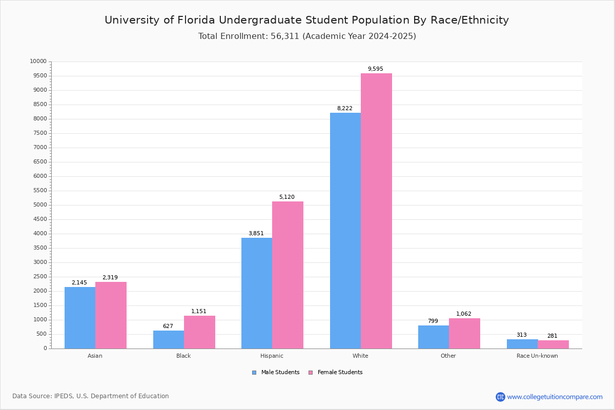 University of Florida - Student Population and Demographics