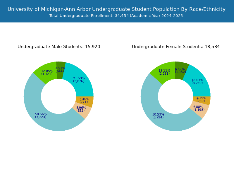 UM-Ann Arbor - Student Population and Demographics