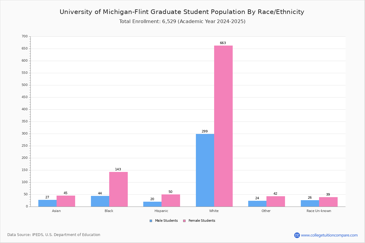 UM-Flint - Student Population and Demographics