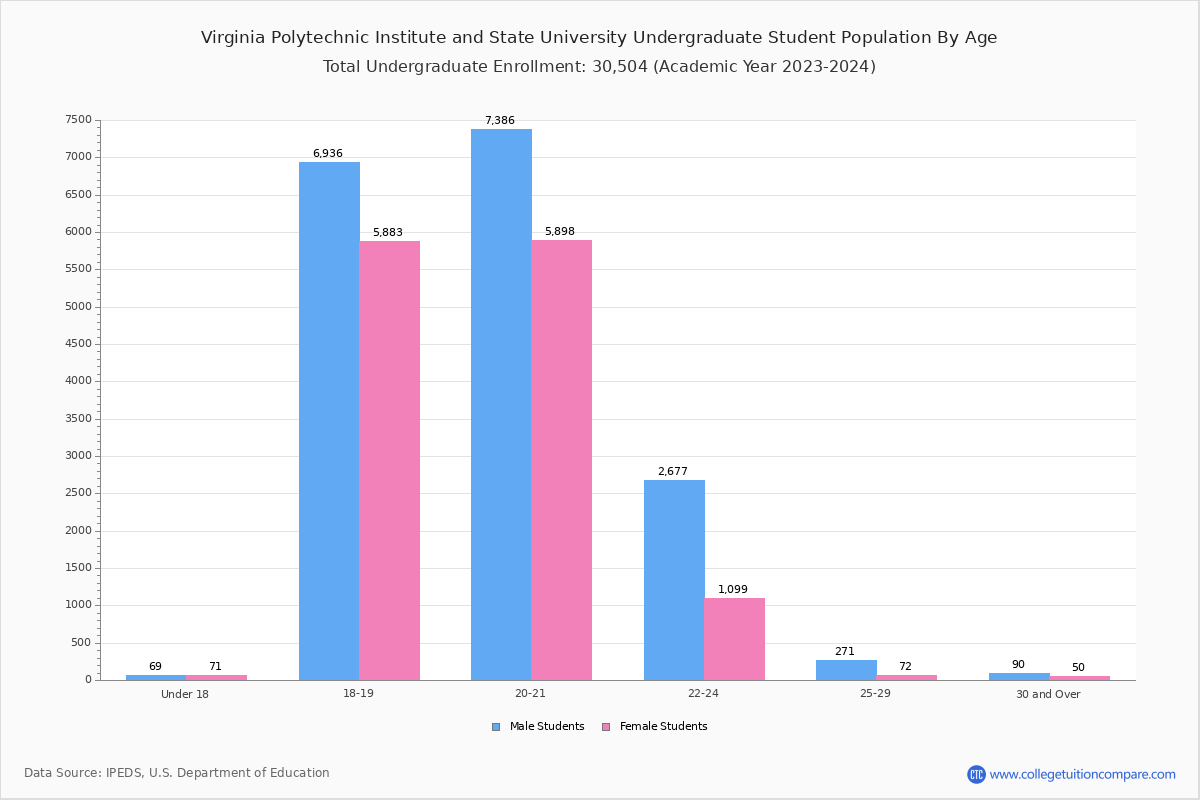 Virginia Tech - Student Population and Demographics