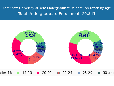 Kent State University at Kent - Student Population and Demographics
