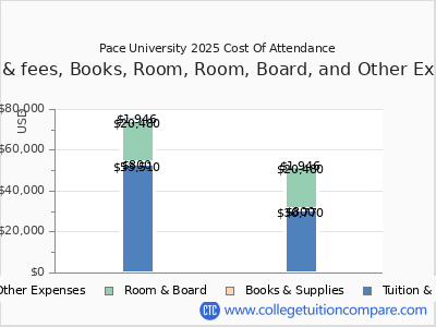 Pace University - Tuition & Fees, Net Price