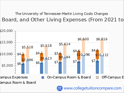 UT Martin - Tuition & Fees, Net Price